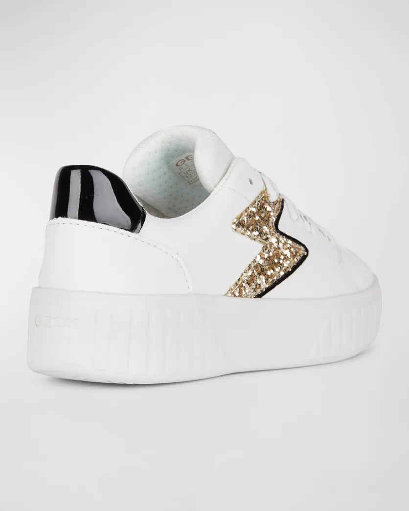 SALE SP24 Geox J Mikiroshi Lightning Laces Sneaker – La Elegante Shoes